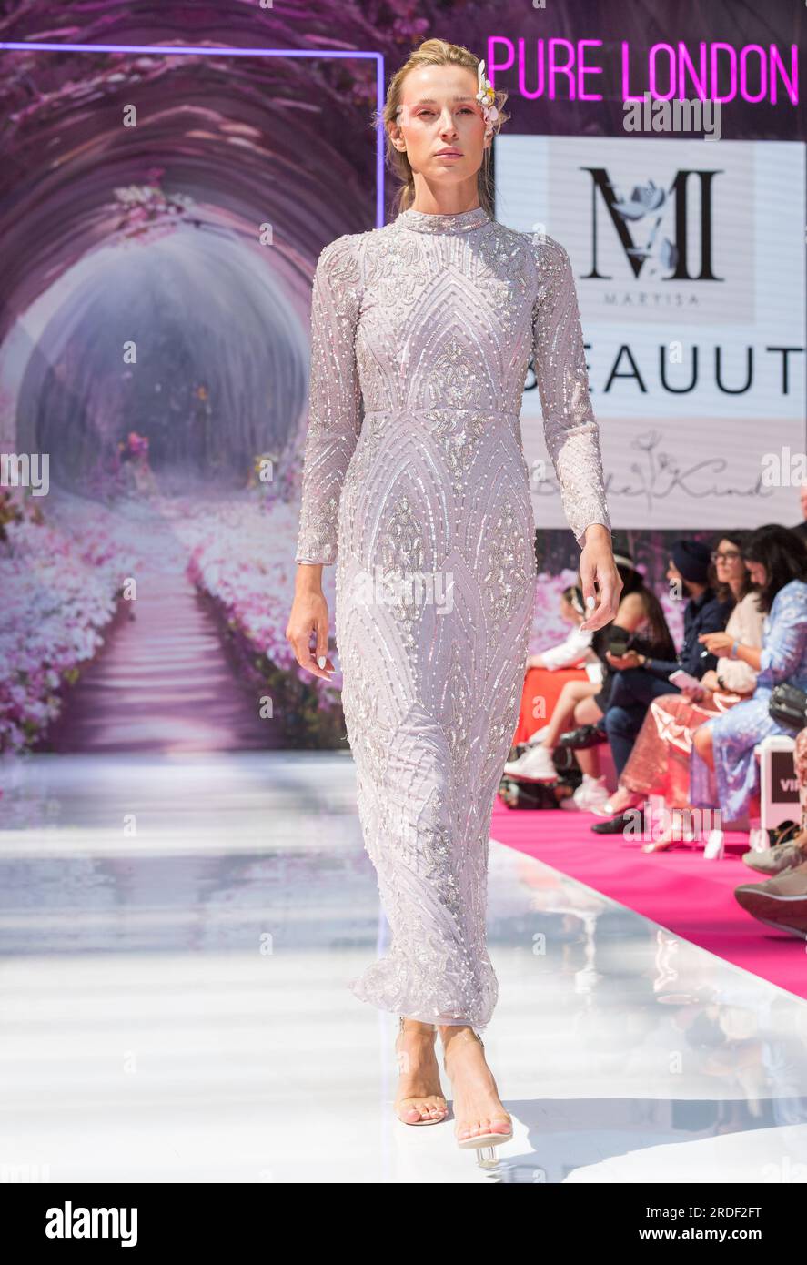 Pure London Fashion Catwalk Event / runway July 2023 - Olympia London ...