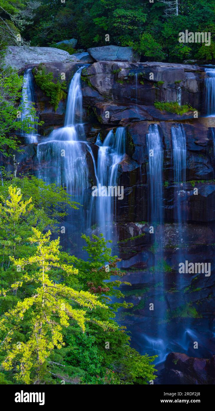 Upper whitewater falls trail hi-res stock photography and images - Alamy