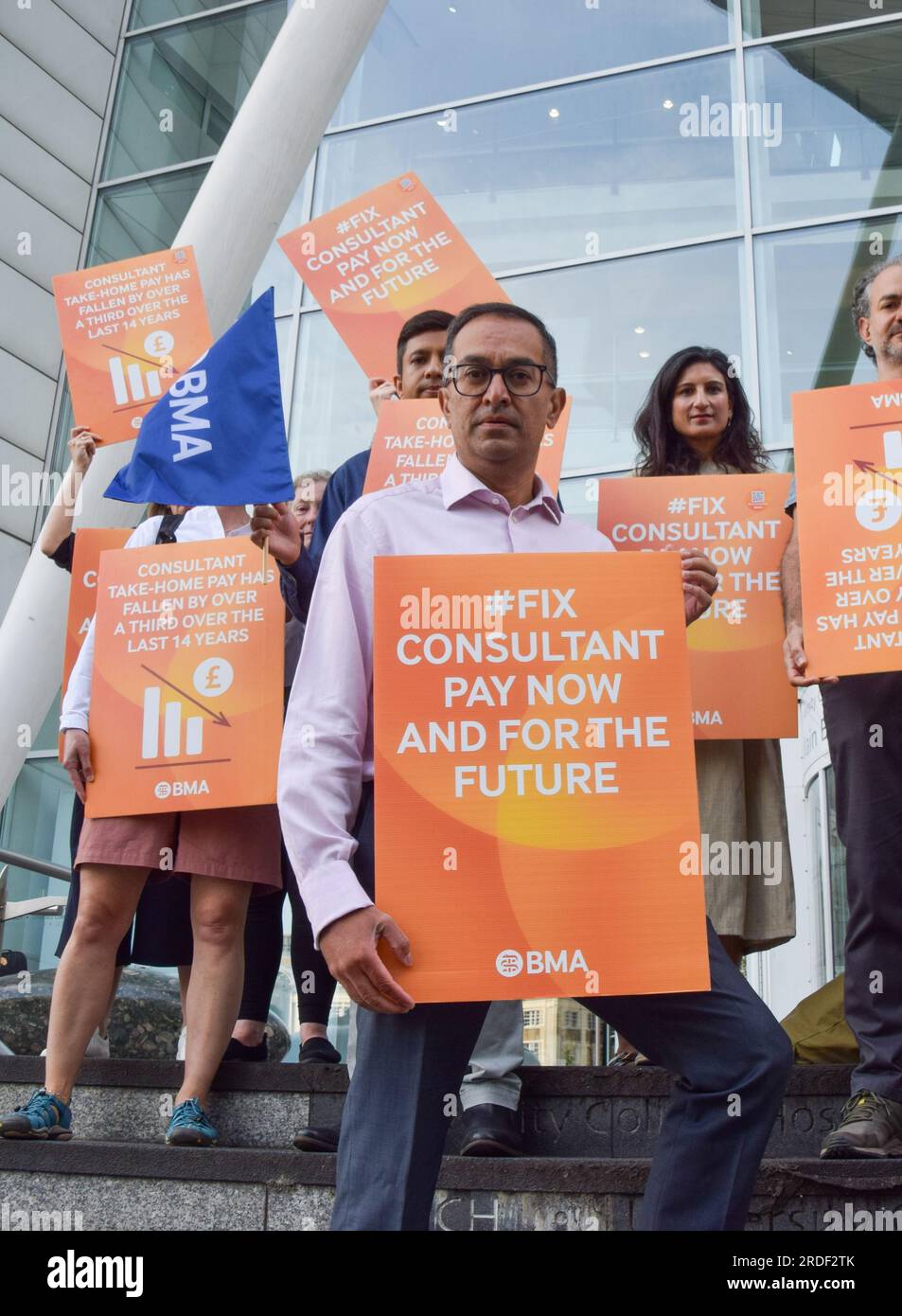 London, England, UK. 21st July, 2023. British Medical Association (BMA ...