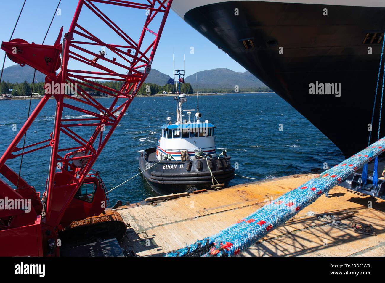 Harbour scene, Ketchikan, Alaska Stock Photo - Alamy