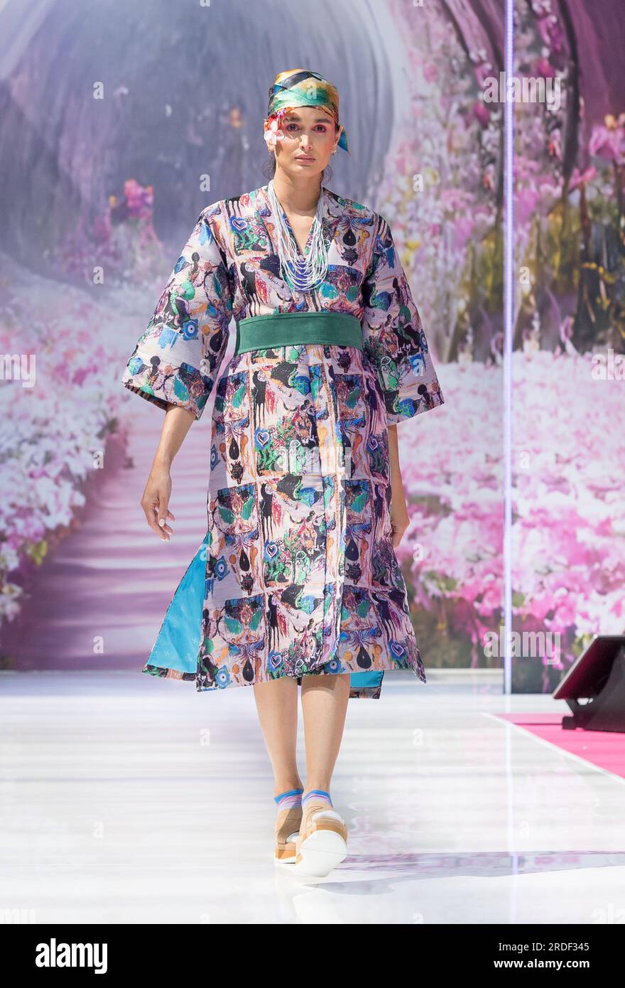 Pure London Fashion Catwalk Event / runway July 2023 - Olympia London ...