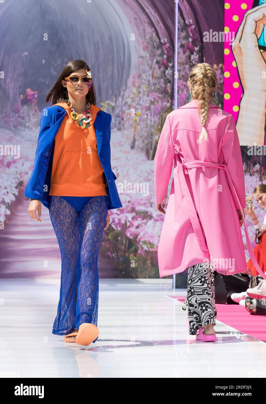 Pure London Fashion Catwalk Event / runway July 2023 - Olympia London ...