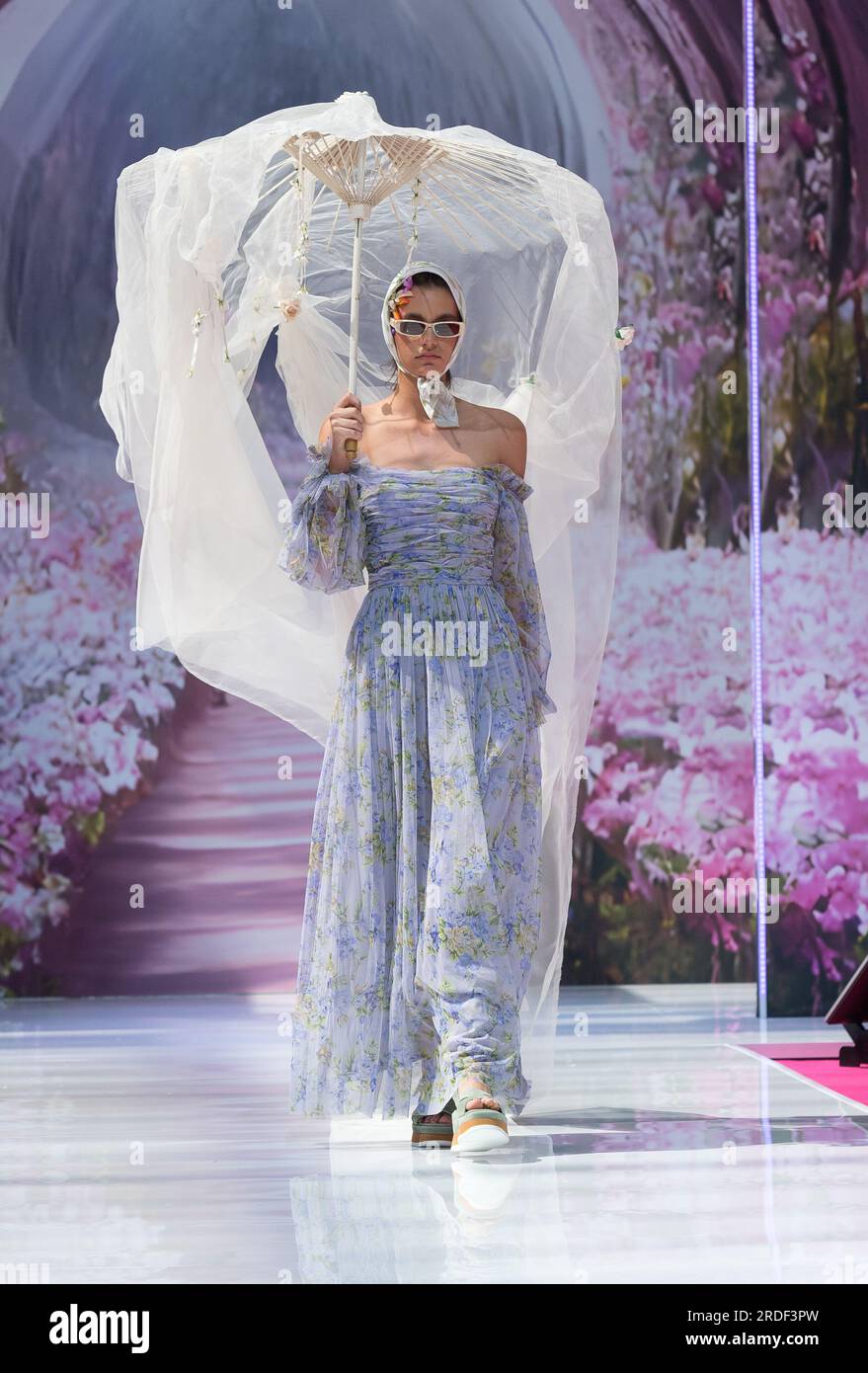 Pure London Fashion Catwalk Event / runway July 2023 - Olympia London ...