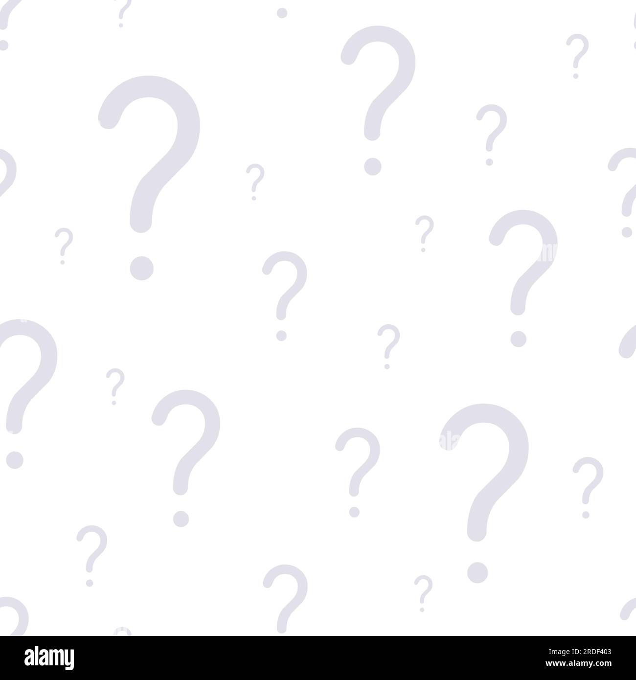Seamless pattern. Vector question mark pattern. Question marks design ...