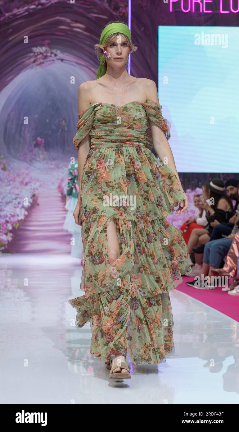 Pure London Fashion Catwalk Event / runway July 2023 - Olympia London ...