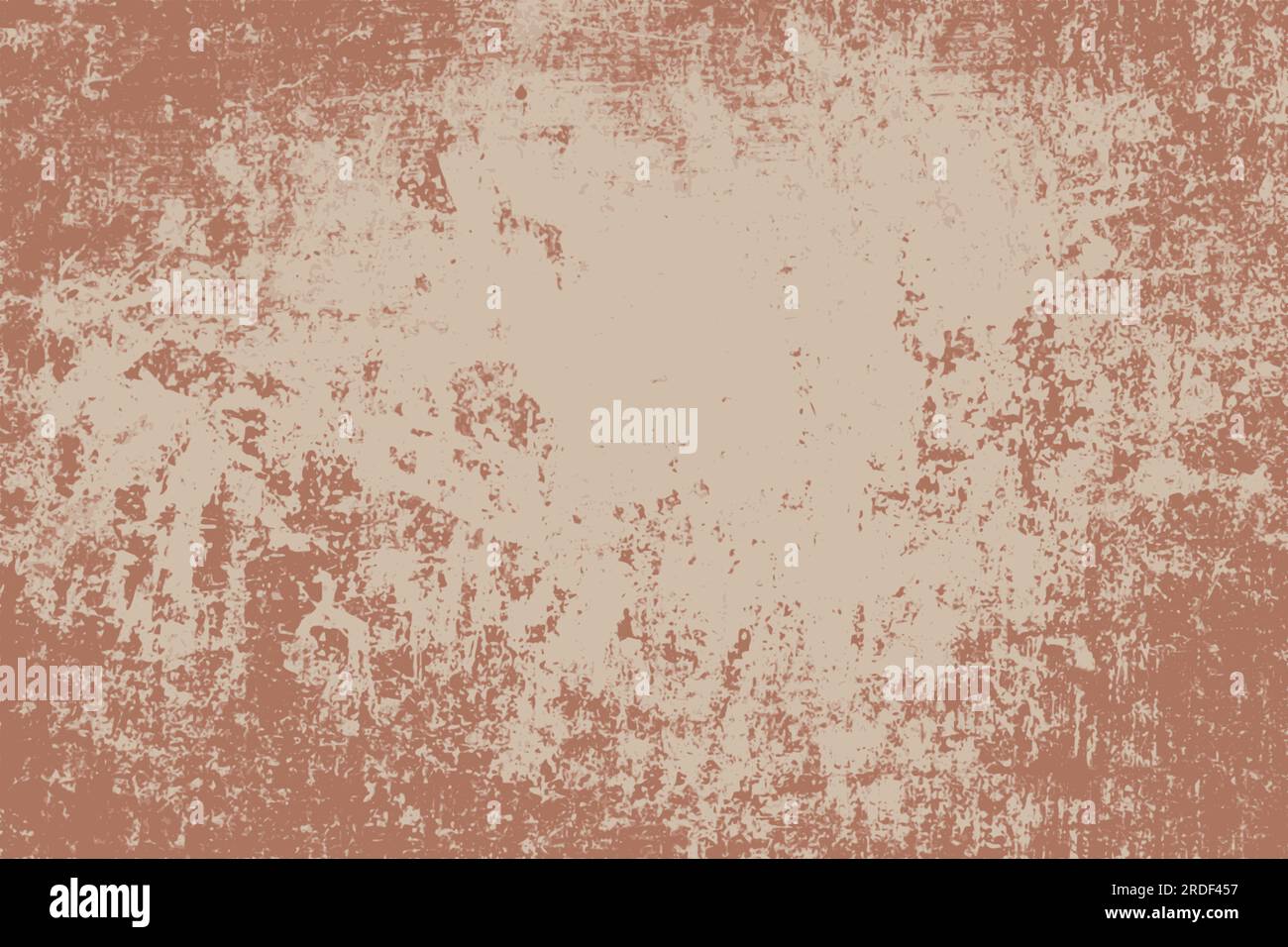 Grunge texture. Brown beige warm distressed brushed old wall vector ...