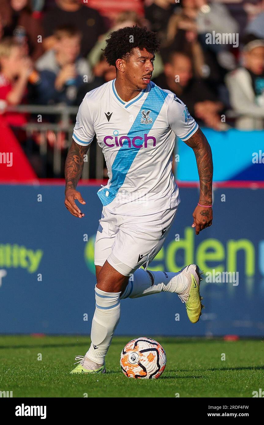Crystal Palace’s Chris Richards in action during the pre-season ...