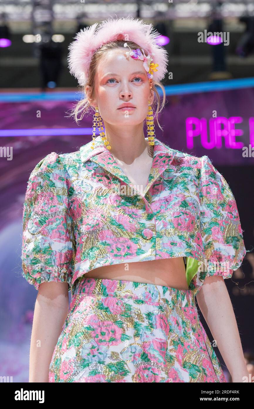 Pure London Fashion Catwalk Event / runway July 2023 - Olympia London ...