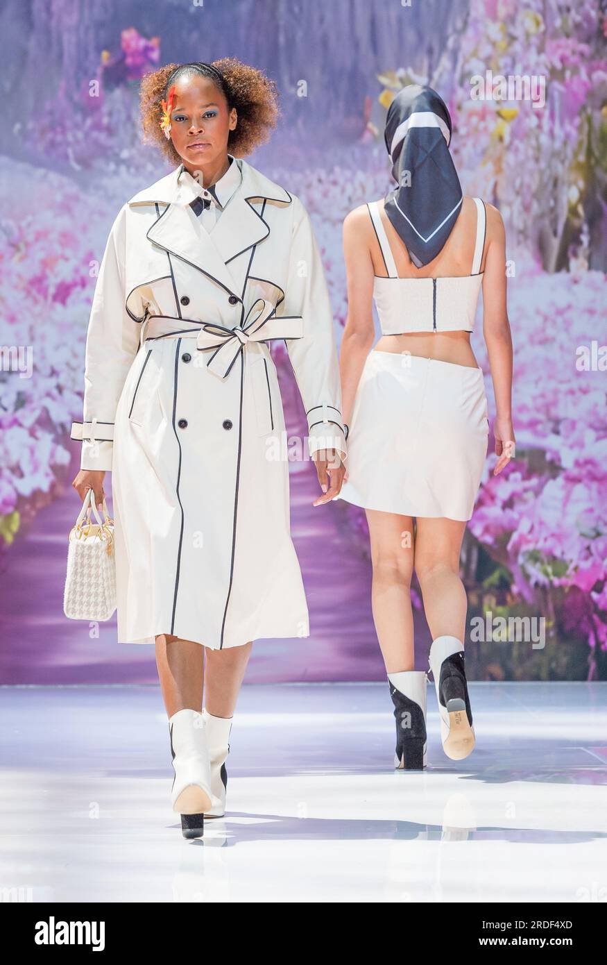 Pure London Fashion Catwalk Event / runway July 2023 - Olympia London ...