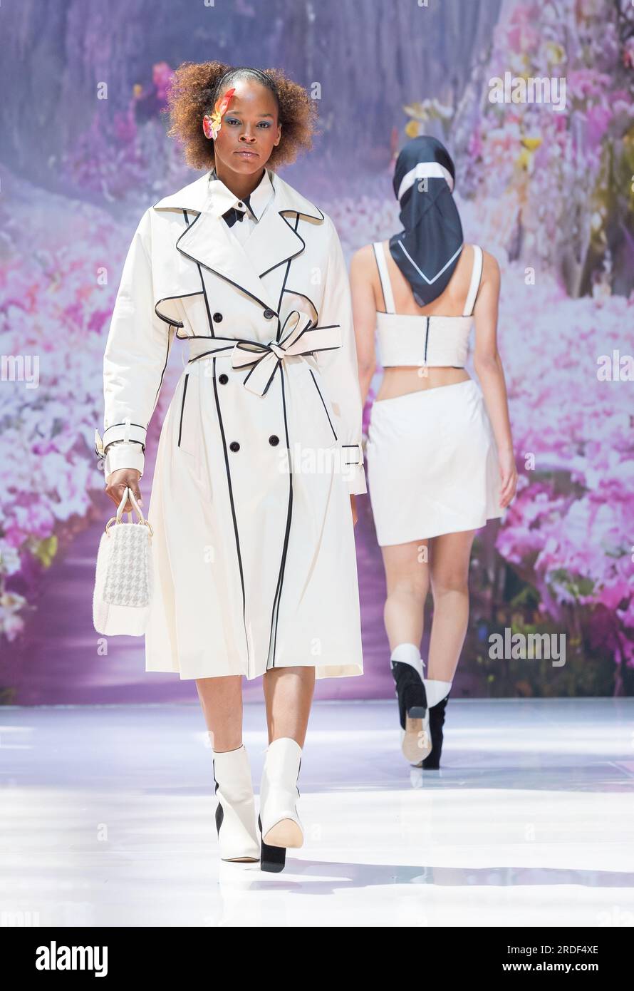 Pure London Fashion Catwalk Event / runway July 2023 - Olympia London ...