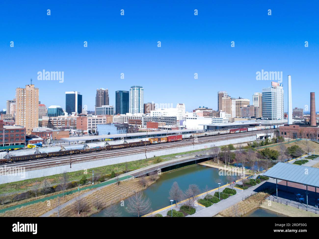 Birmingham alabama aerial hi-res stock photography and images - Alamy