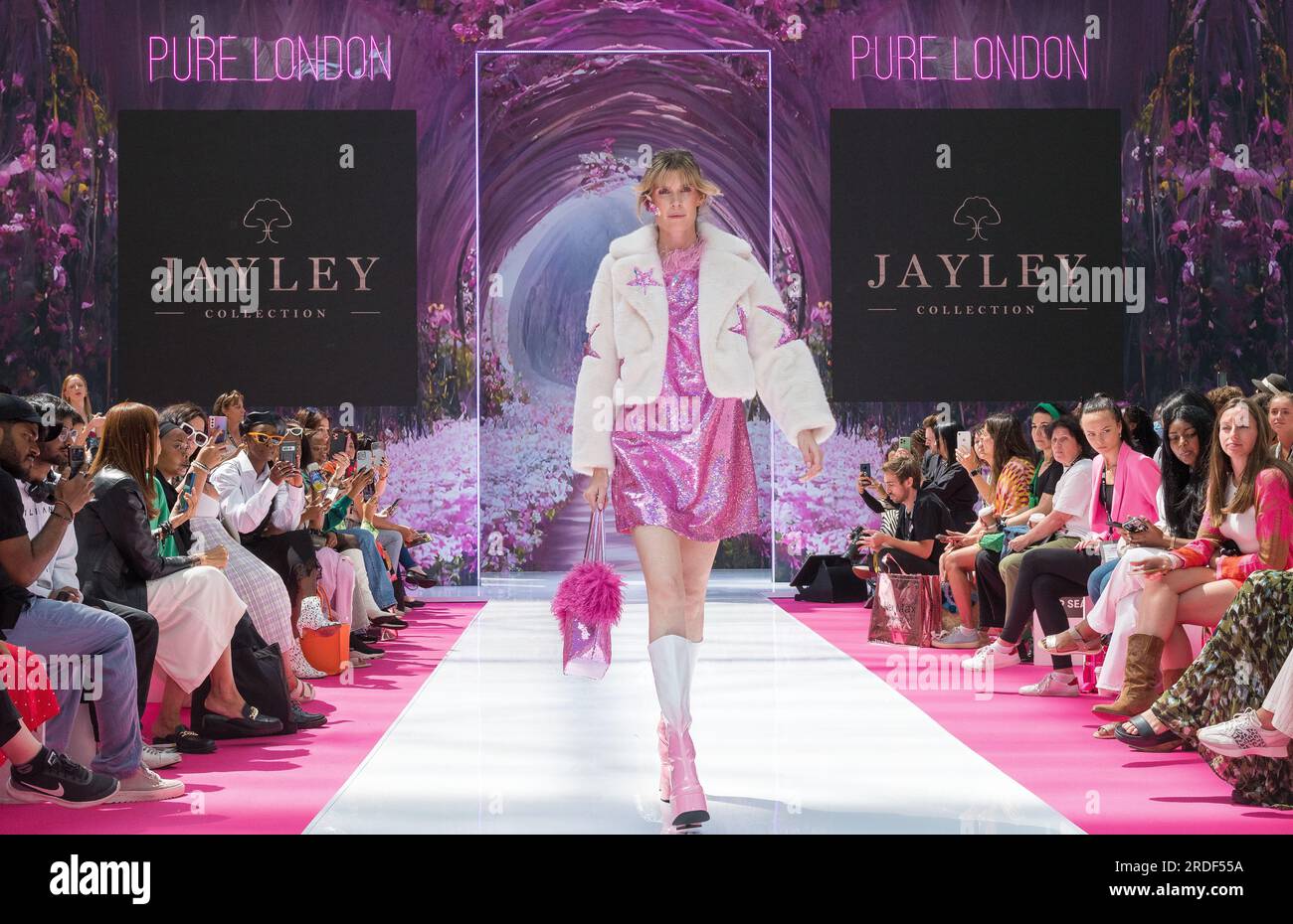 Pure London Fashion Catwalk Event / runway July 2023 - Olympia London ...