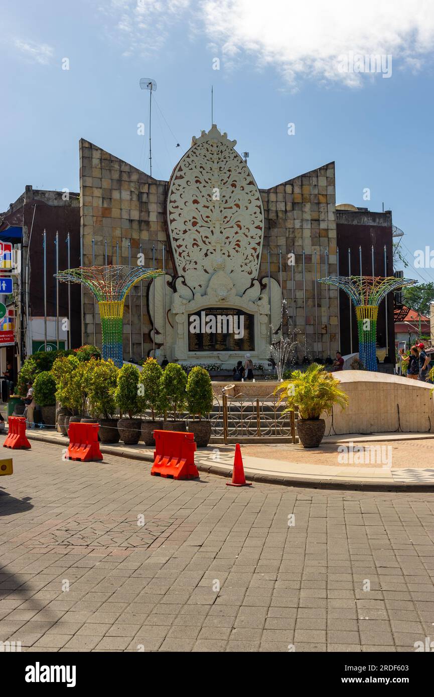 The Bali Bomb Memorial, Kuta Beach, Bali, Indonesia Stock Photo - Alamy