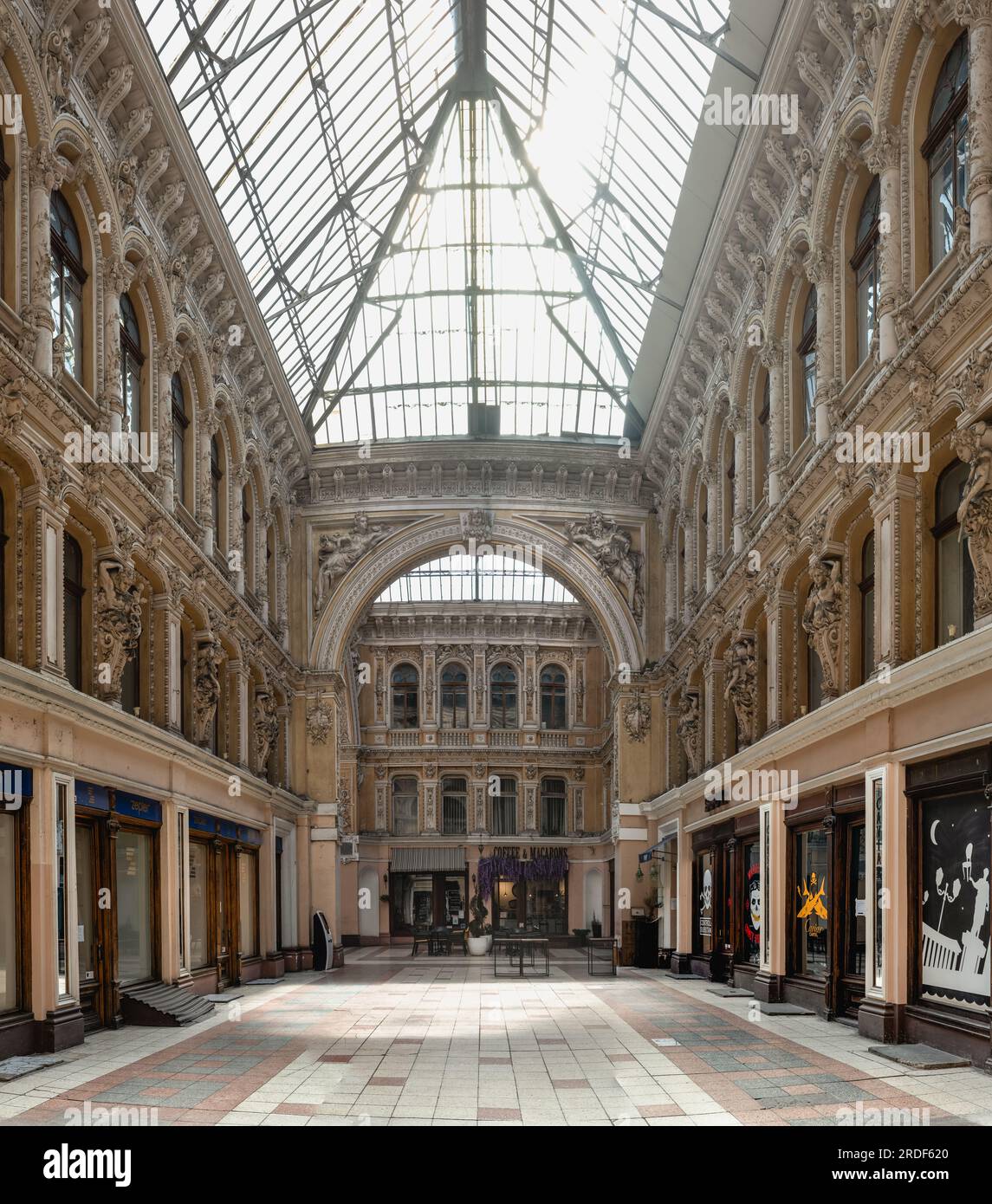 historical building Passage in Odessa, Ukraine Stock Photo - Alamy