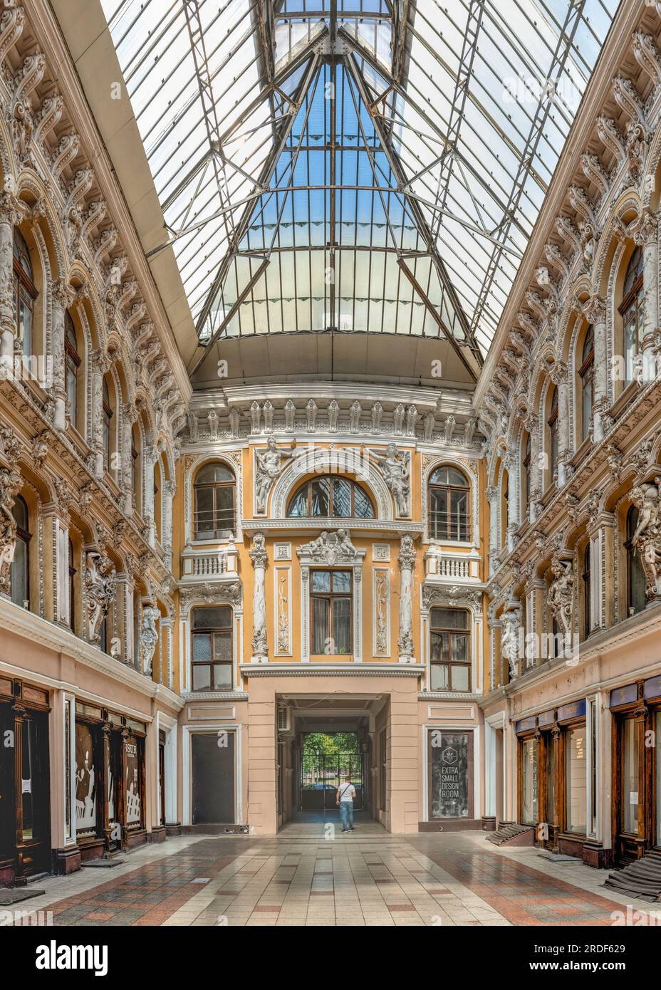 historical building Passage in Odessa, Ukraine Stock Photo - Alamy