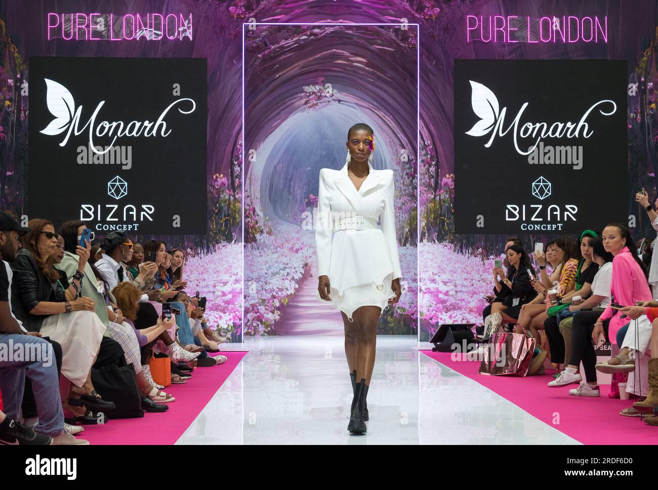 Pure London Fashion Catwalk Event/runway July 2023 - Kensington Olympia ...