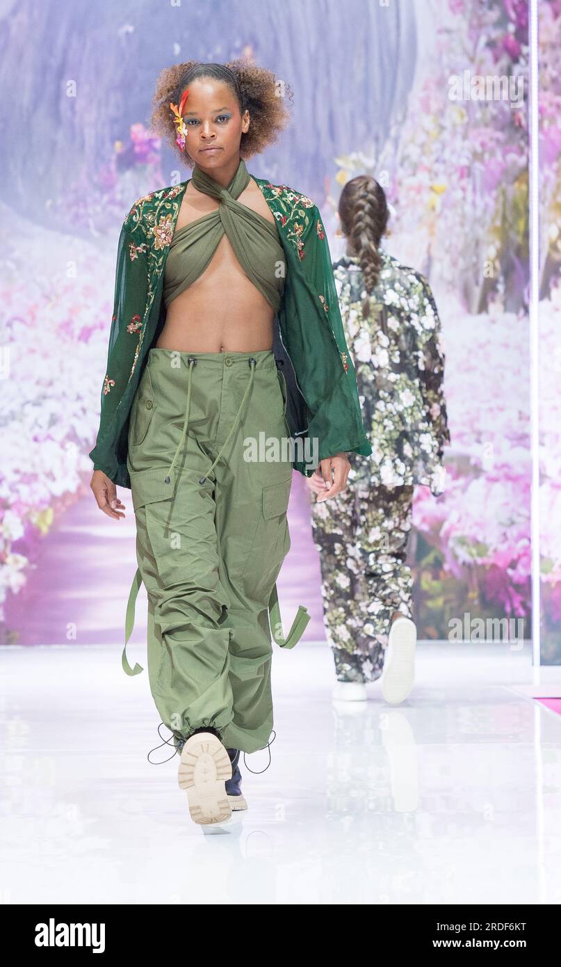 Pure London Fashion Catwalk Event/runway July 2023 - Kensington Olympia ...