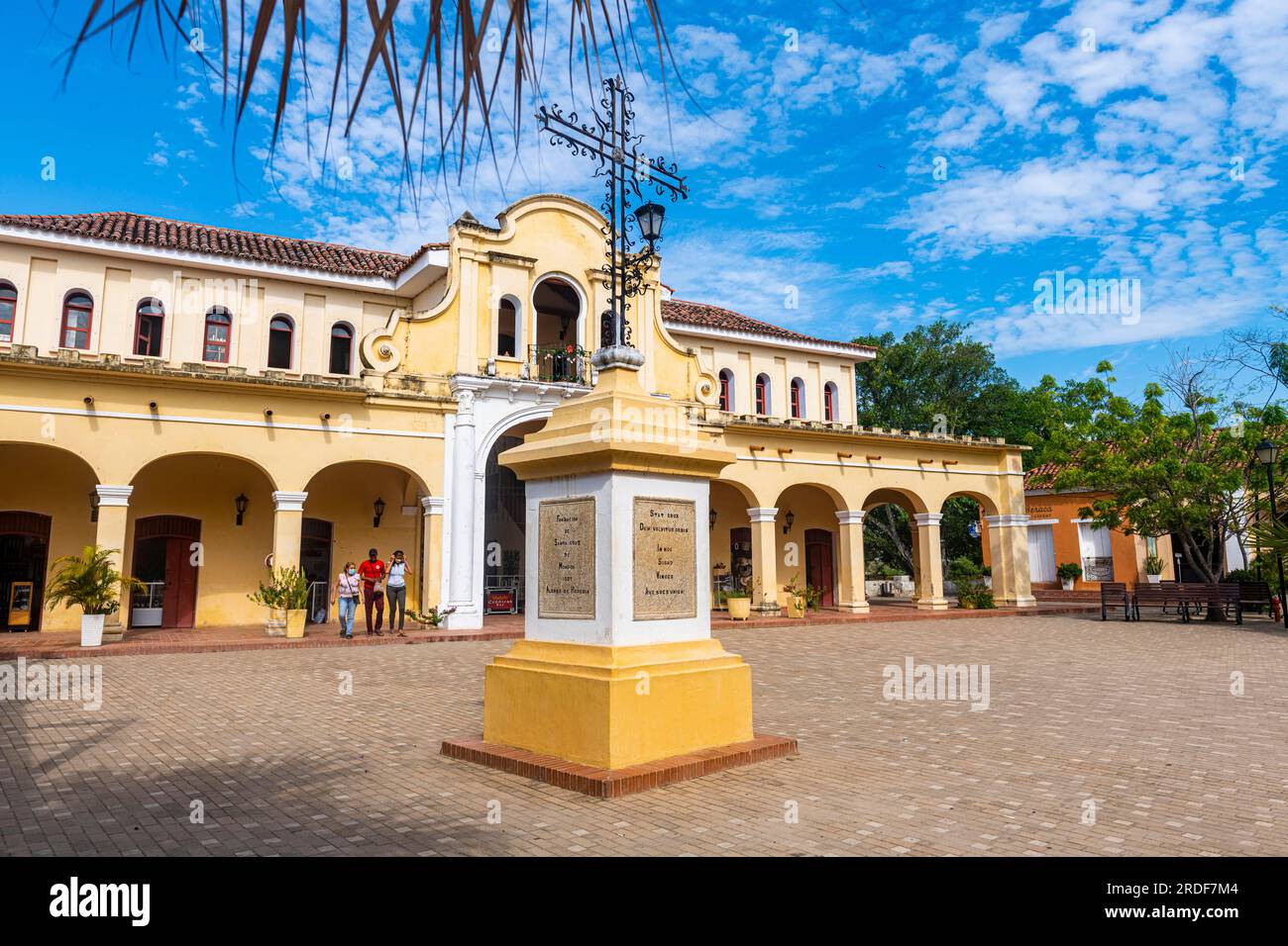 Colonial house on the Real de la Concepcion square, Unesco world ...