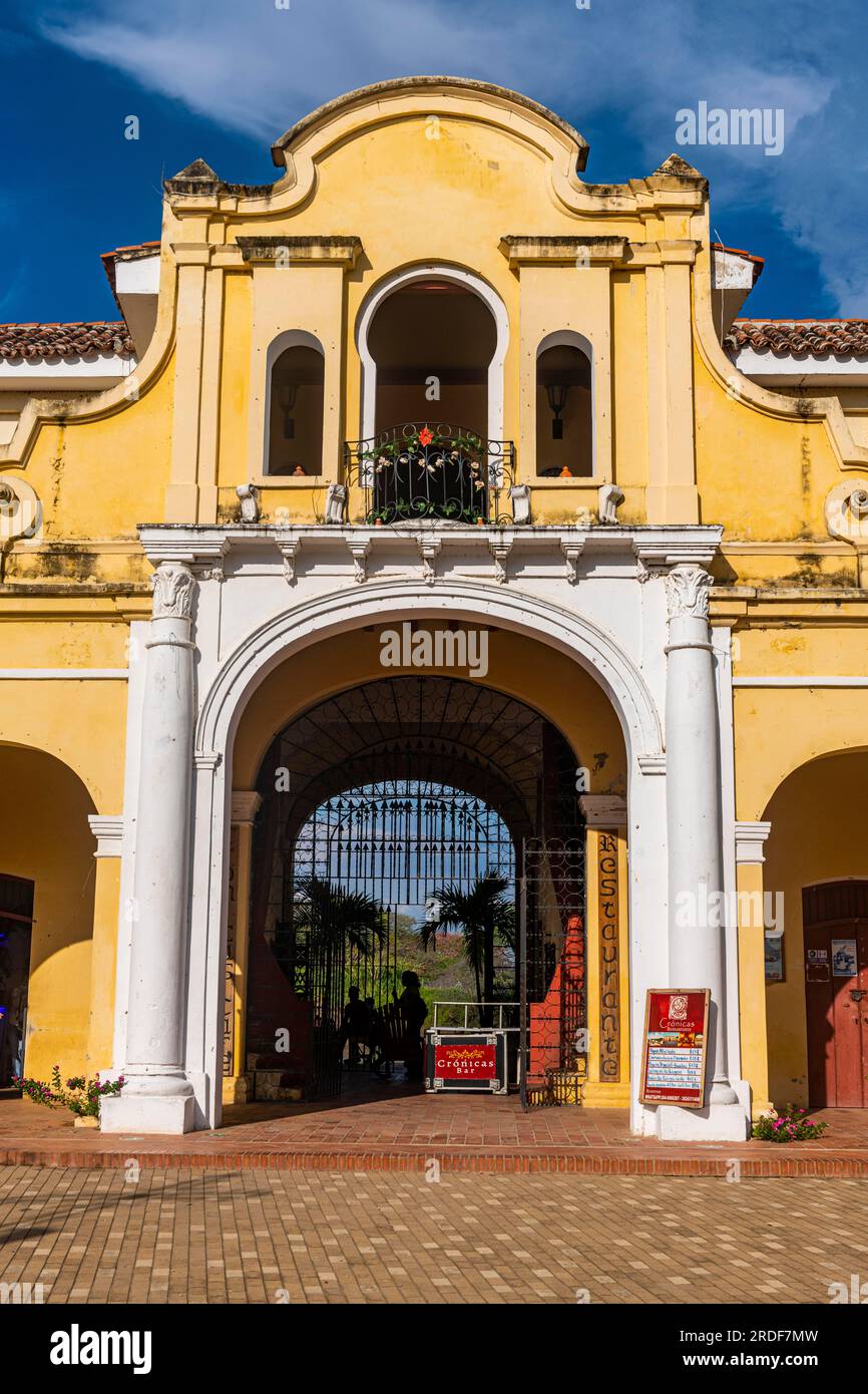 Colonial house on the Real de la Concepcion square, Unesco world ...