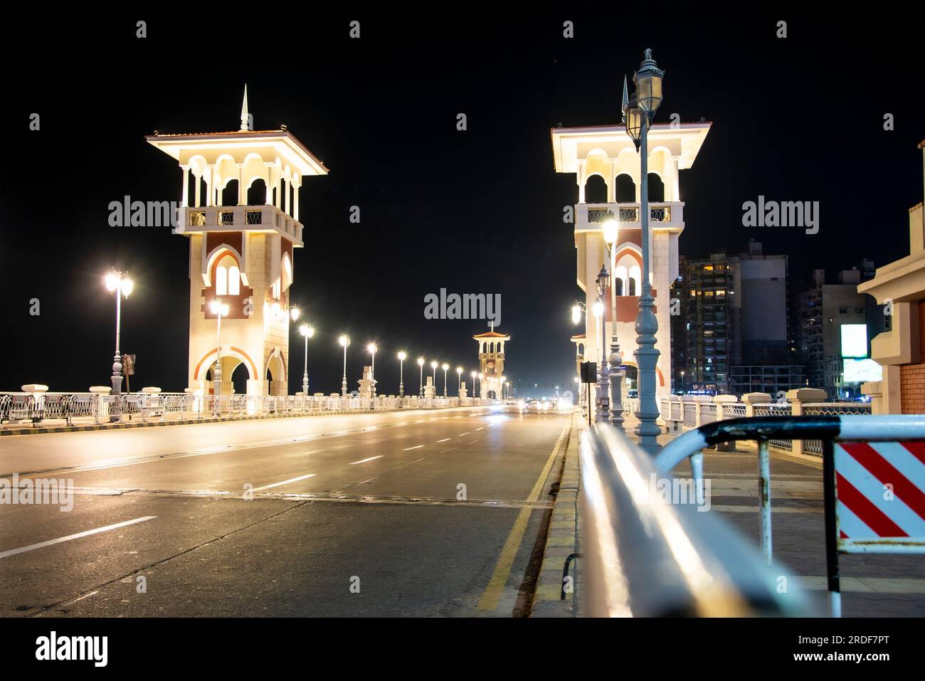 Stanley bridge on the coast in Alexandria Stock Photo - Alamy