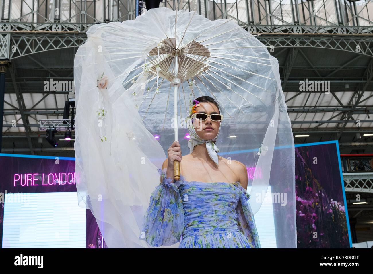 Pure London Fashion Catwalk Event/runway July 2023 - Kensington Olympia ...