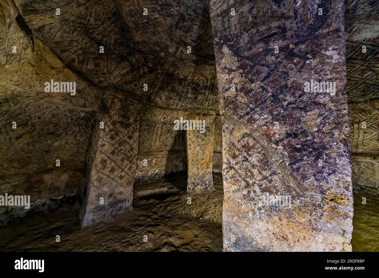 Pre-Columbian hypogea or tombs, Unesco world heritage site ...