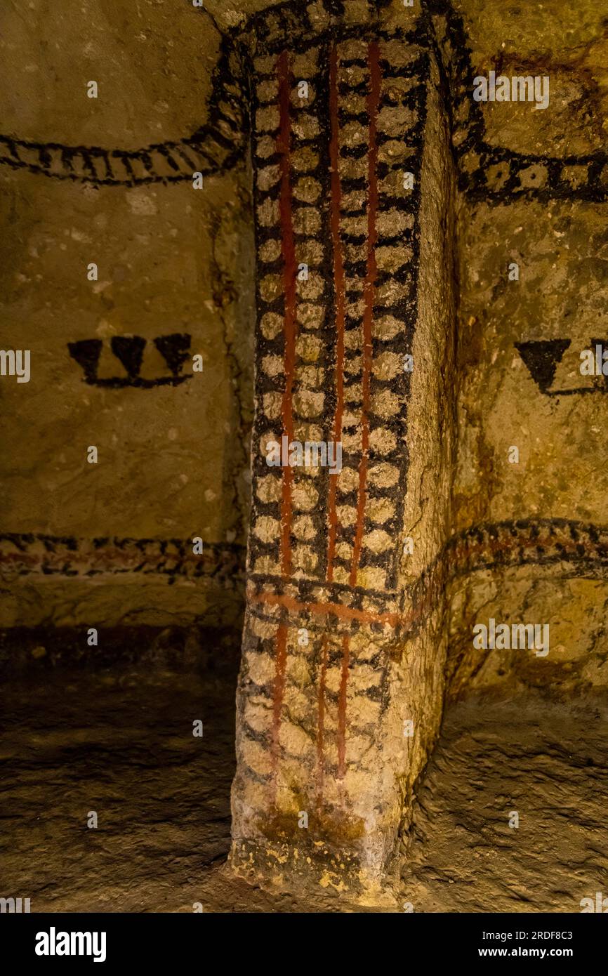 Pre-Columbian hypogea or tombs, Unesco world heritage site ...