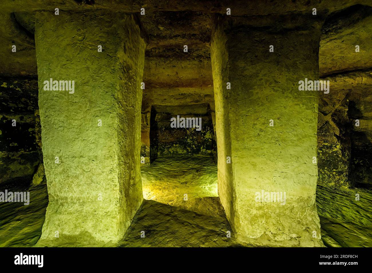 Pre-Columbian hypogea or tombs, Unesco world heritage site ...