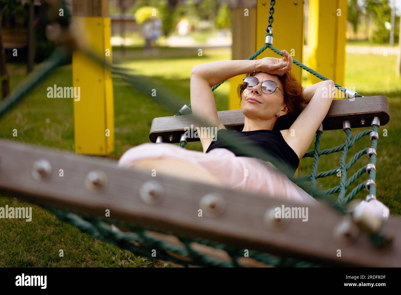 Chilling person hi-res stock photography and images - Alamy