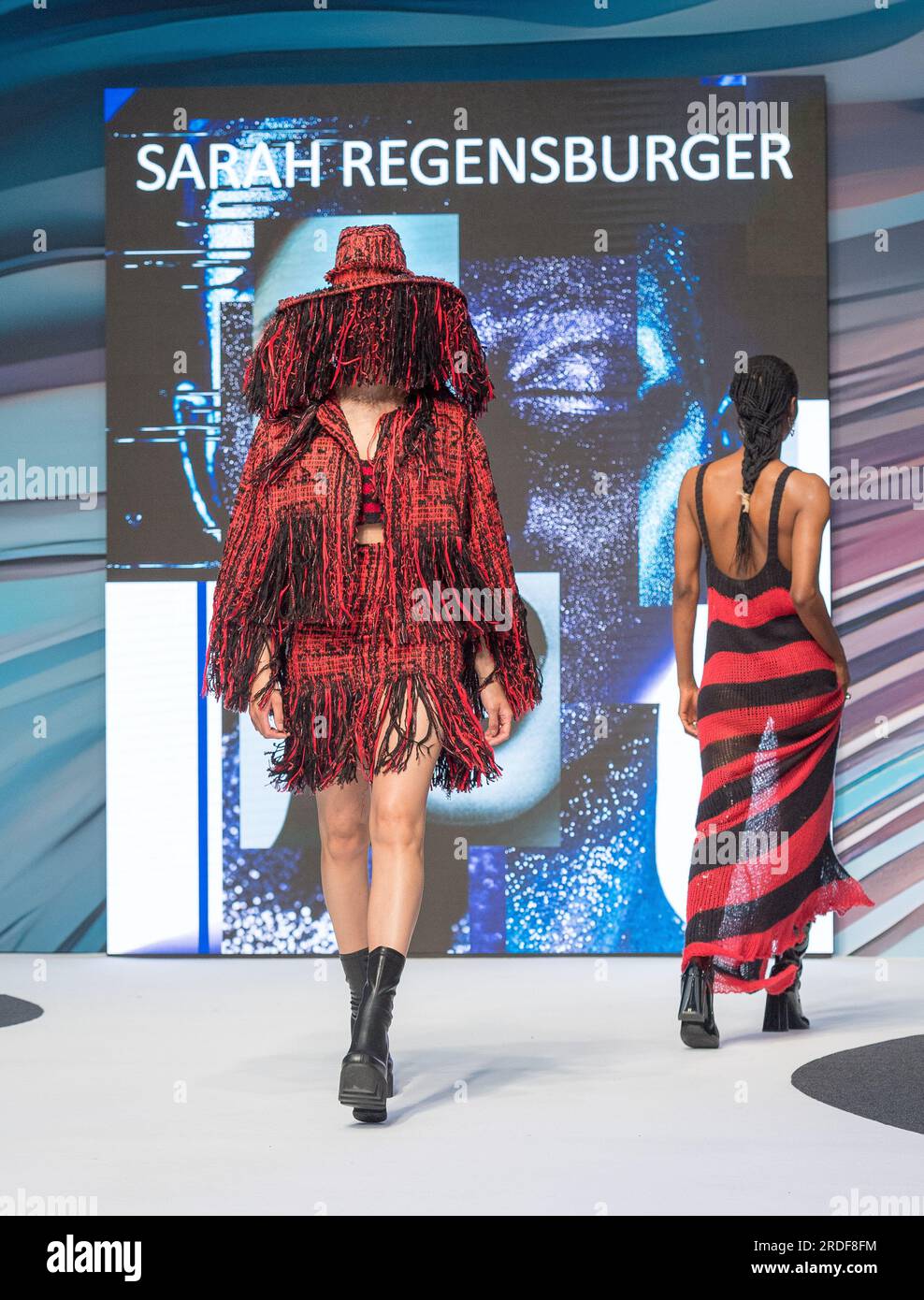 Pure London Fashion Catwalk Event/runway July 2023 - Kensington Olympia ...