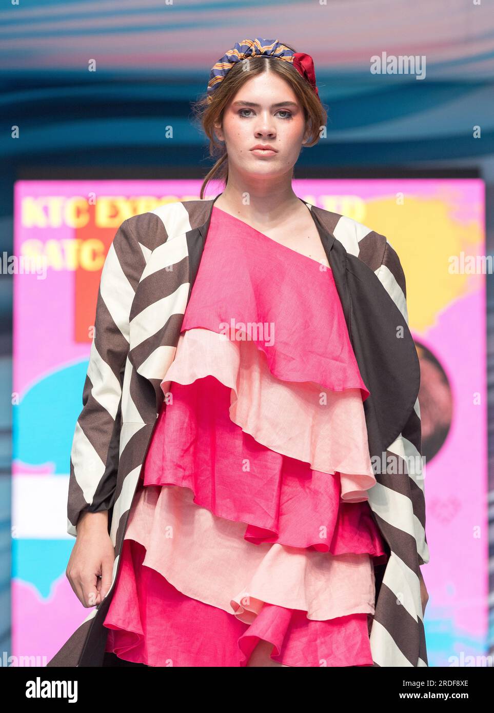 Pure London Fashion Catwalk Event/runway July 2023 - Kensington Olympia ...