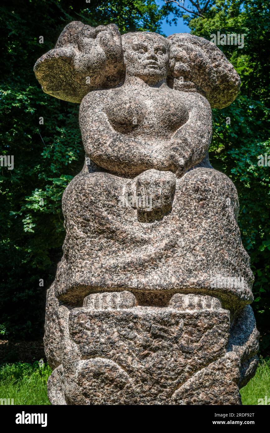 Hildo Krop sculpture, 1952, Middelheim Open Air Sculpture Museum, a ...