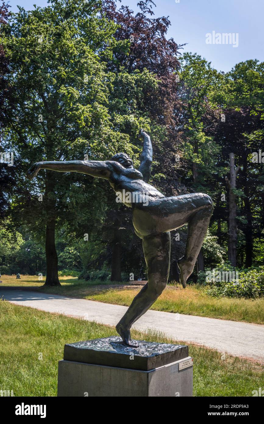 Rik Wouters sculpture, 1912, Middelheim Open Air Sculpture Museum, a ...