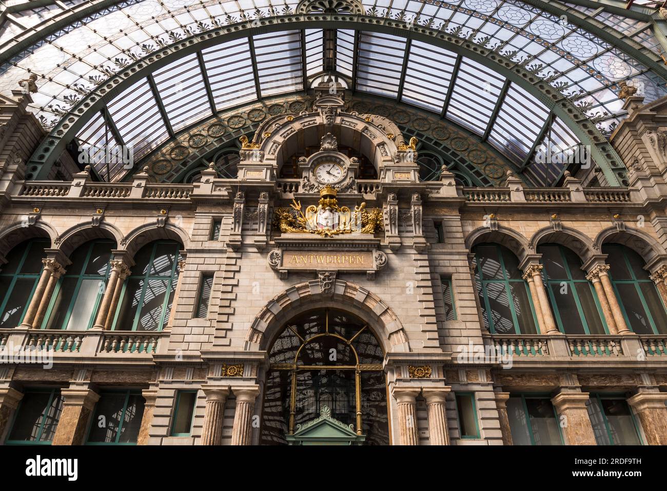 Antwerp's railway station, Antwerp-Central, one of the most beautiful ...