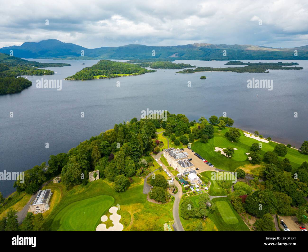 Rossdhu loch lomond hi-res stock photography and images - Alamy