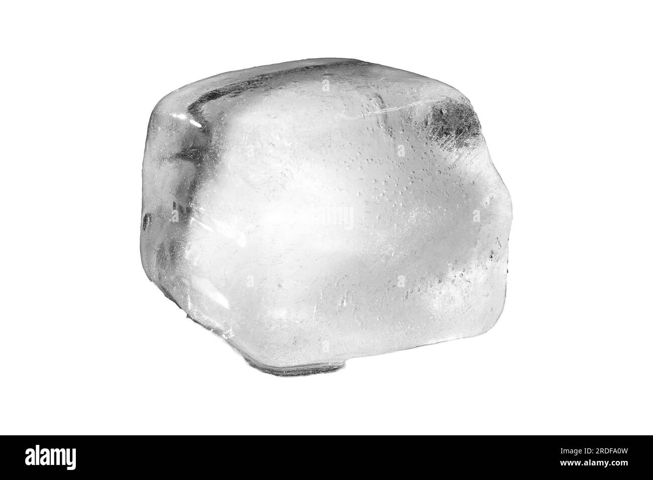 Real ice cubes transparent isolated as PNG in studio, Germany Stock ...