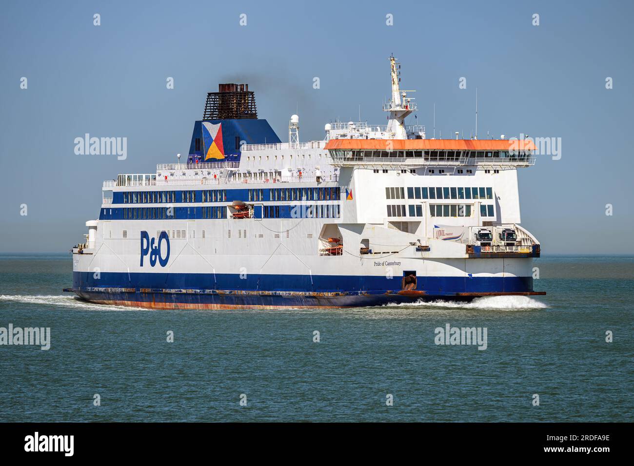 Pride of Canterbury is a cross-Channel ferry operated by P&O Ferries ...