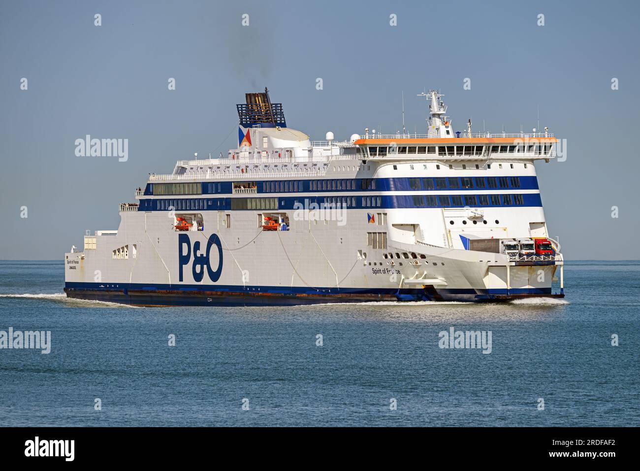 Spirit of France is a cross-Channel ferry operated by P&O Ferries ...