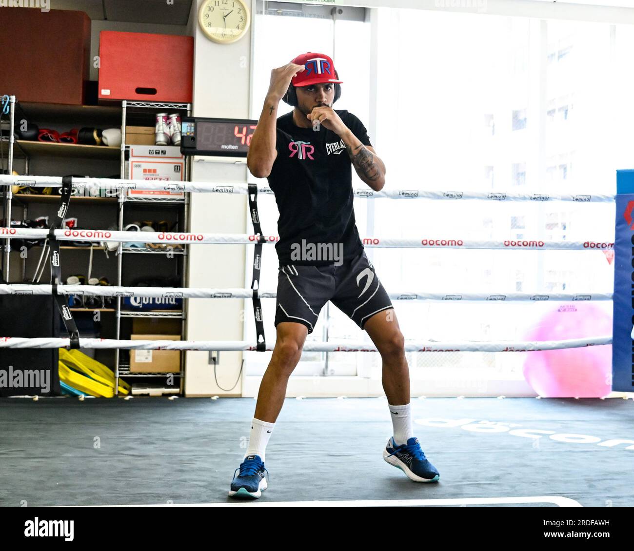 Yokohama, Kanagawa, Japan. 18th July, 2023. WBO featherweight champion ...