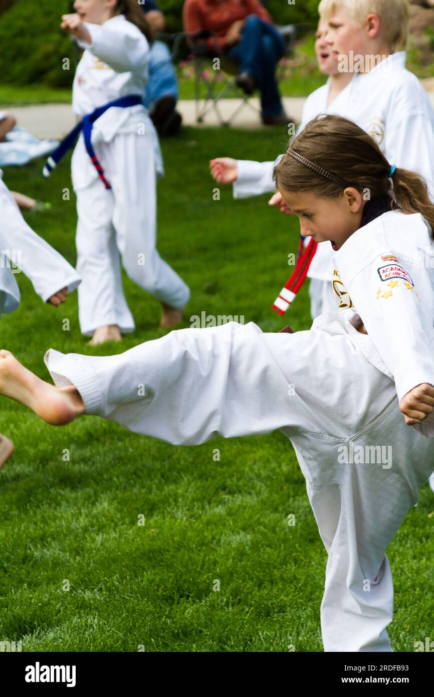 Tae Kwon Do Stock Photo - Alamy