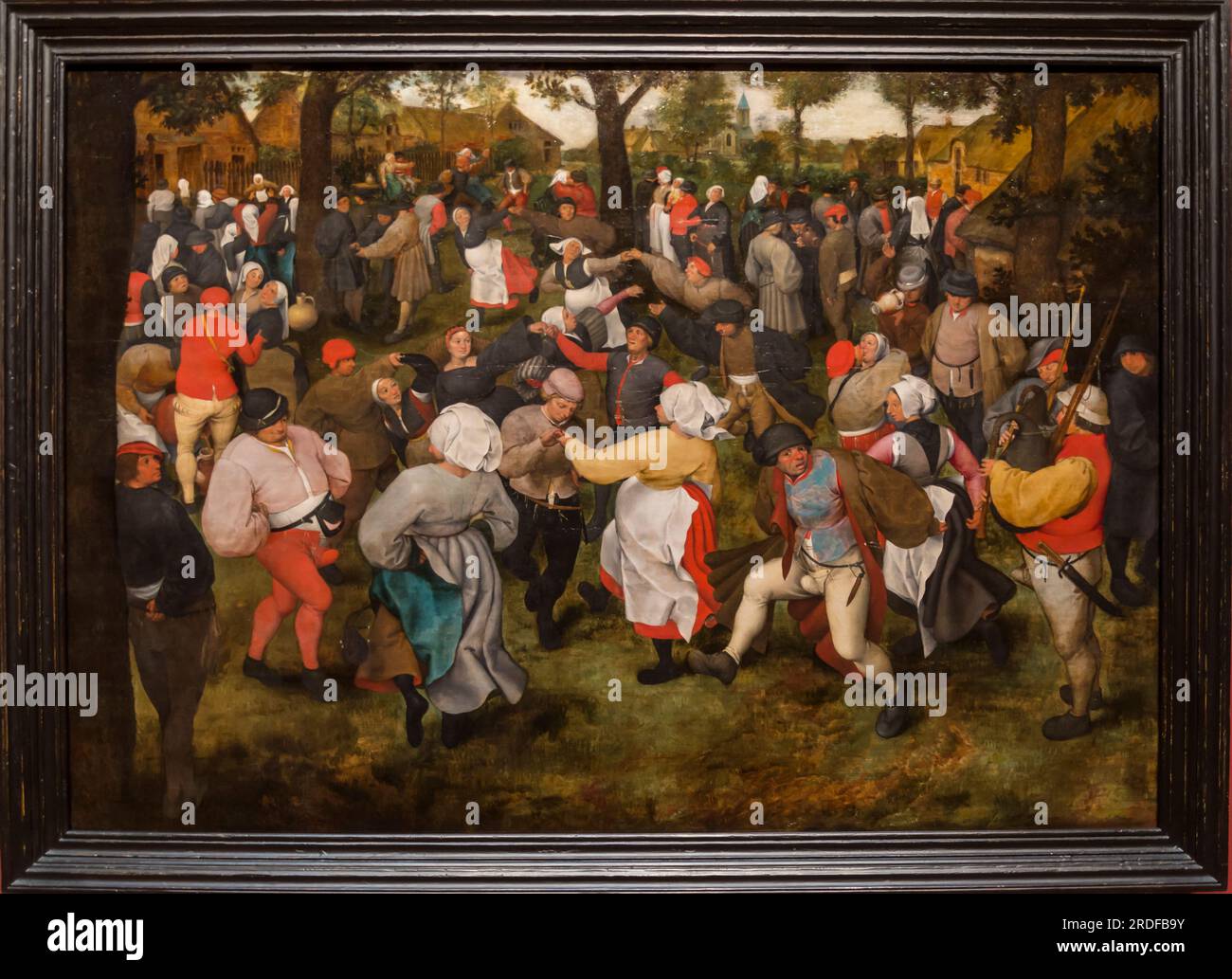 Pieter Bruegel the Elder 'The Wedding Dance', Old Masters museum, Royal ...