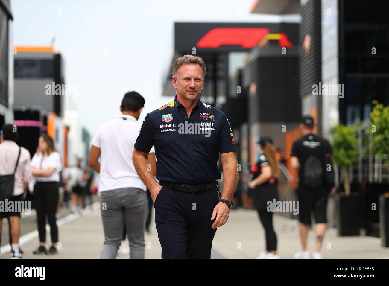 Christian Horner (GBR) - RedBull Racing Team Principal on Paddock, Friday Jul21, FORMULA 1 QATAR ...