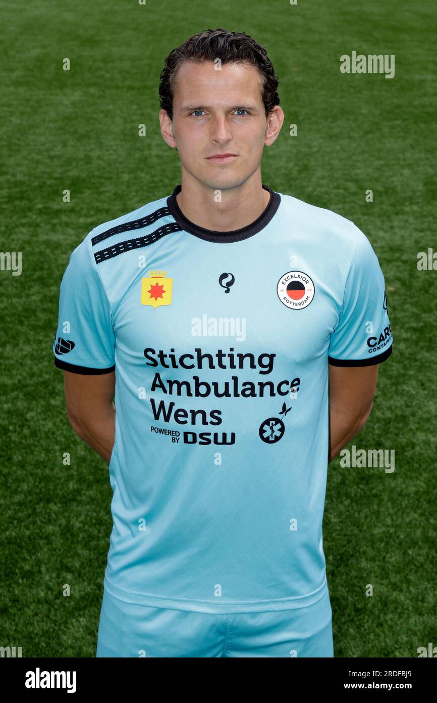 Norbert alblas alblas goalkeeper of excelsior hi-res stock photography ...