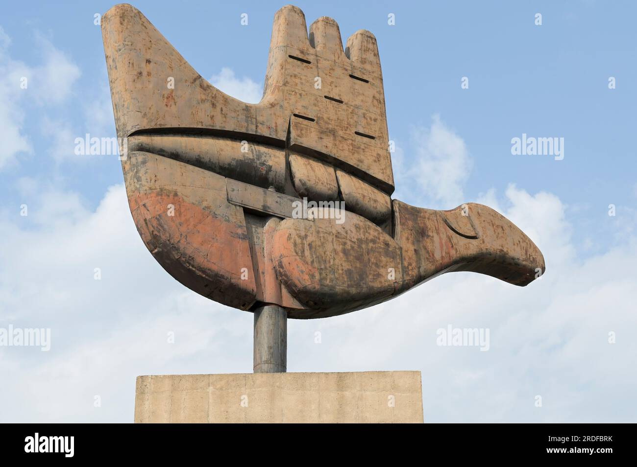 INDIA, Chandigarh, the master plan of the city divided in sectors was ...