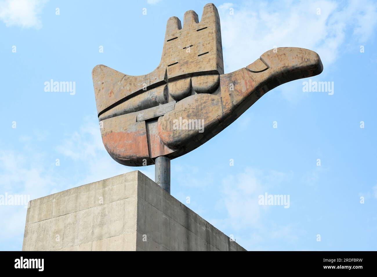 INDIA, Chandigarh, the master plan of the city divided in sectors was ...