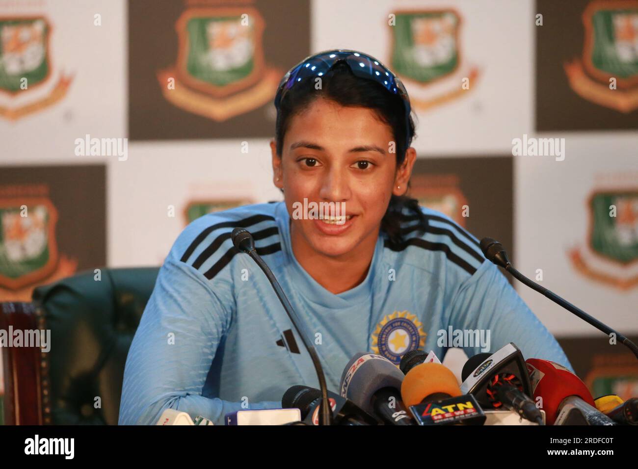 India Women national cricket team vice captain Smriti Mandhana attends ...