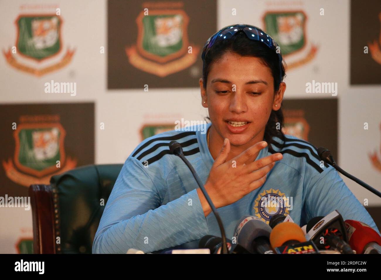 India Women national cricket team vice captain Smriti Mandhana attends ...