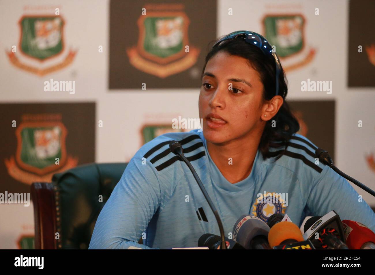 India Women national cricket team vice captain Smriti Mandhana attends ...