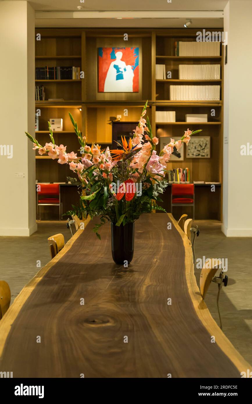 Entrance foyer tiled in a traditional style, , Museum of Contemporary ...