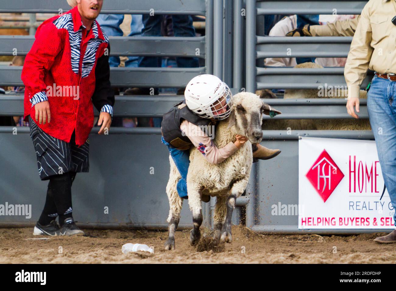 Rodeo mutton bustin hi-res stock photography and images - Alamy